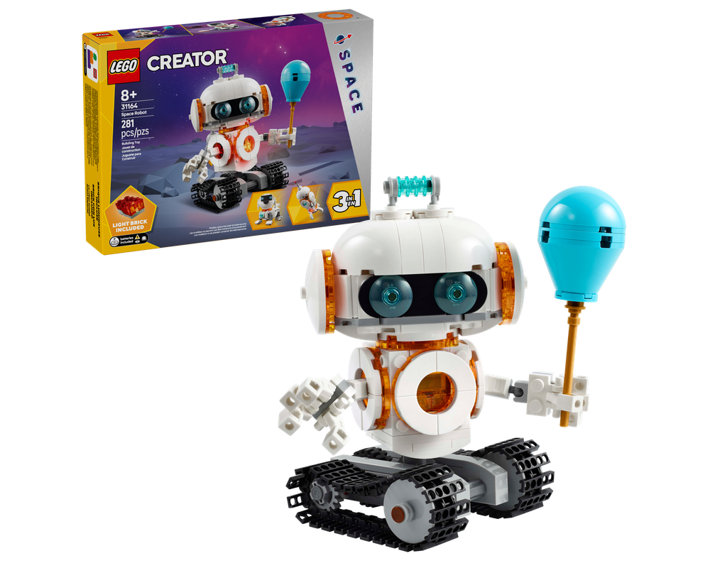 LEGO Set 31164-1 Space Robot (2025 Creator > Creator 3-in-1 ...