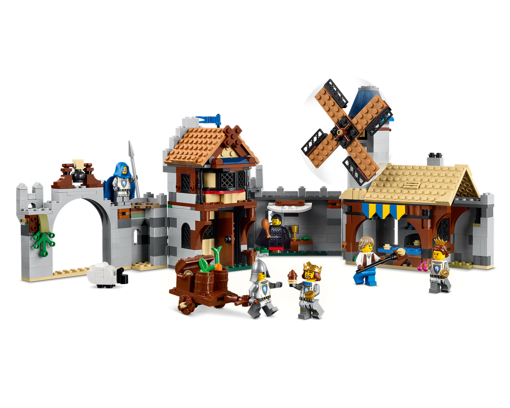 LEGO Set 31168-1 Medieval Horse Knight Castle (2025 Creator > Creator 3 ...