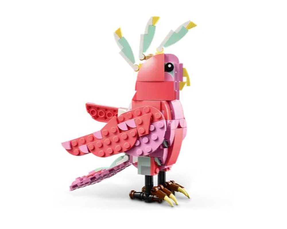 LEGO Set 31170-1-b1 Wild Animals: Pink Cockatoo (2025 Creator > Creator ...
