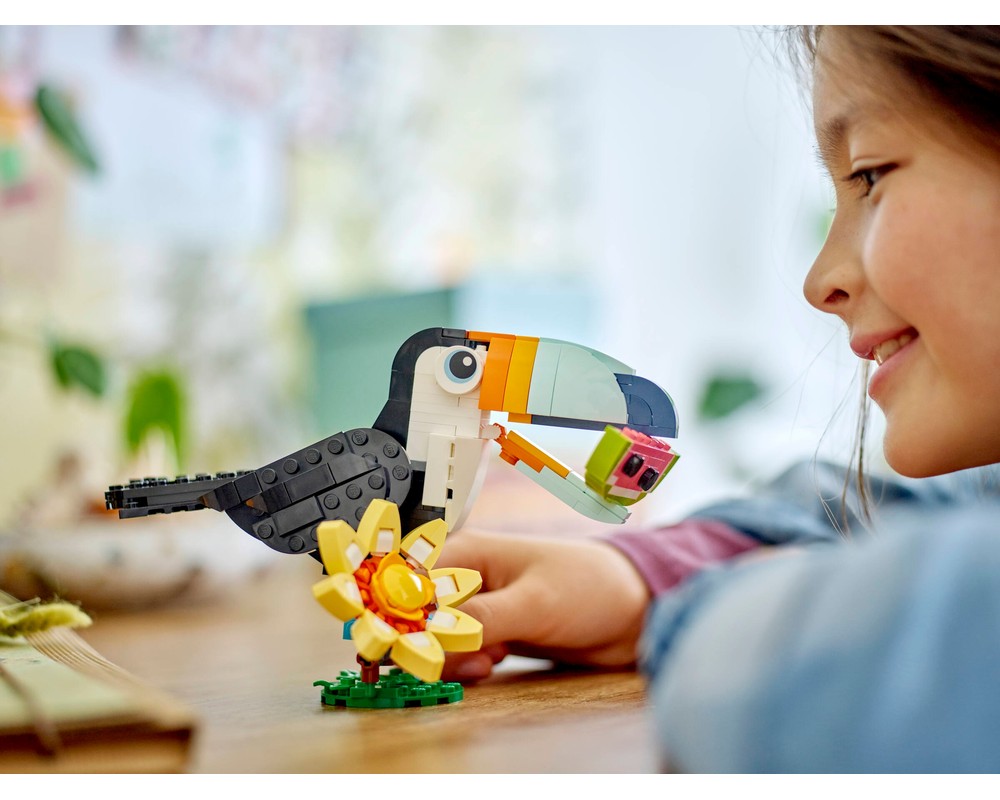 LEGO Set 31173-1 Wild Animals: Tropical Toucan (2025 Creator > Creator ...
