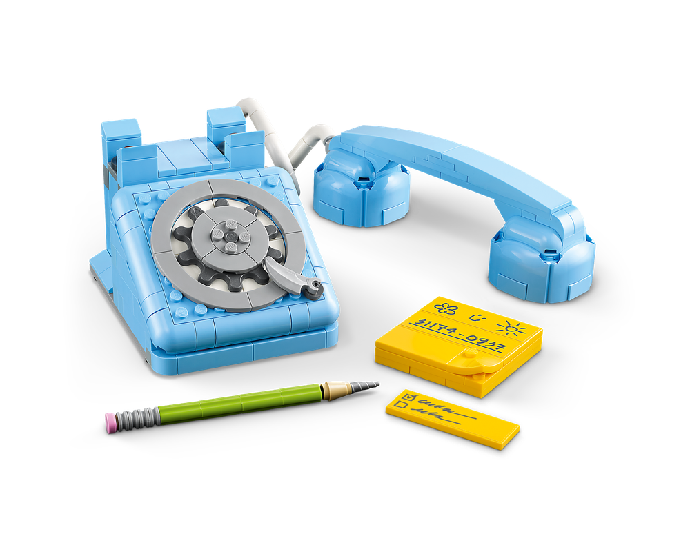 LEGO Set 31174-1 Retro Telephone (2025 Creator > Creator 3-in-1 ...