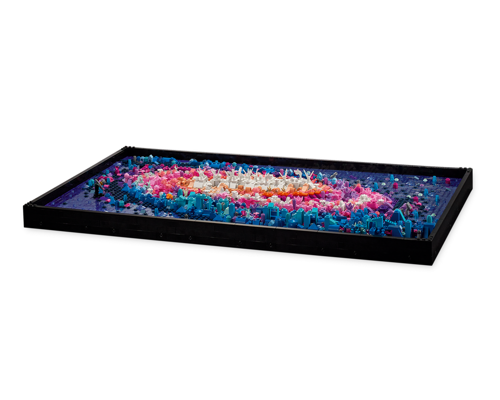 LEGO Set 31212-1 The Milky Way Galaxy (2024 LEGO Art) | Rebrickable ...