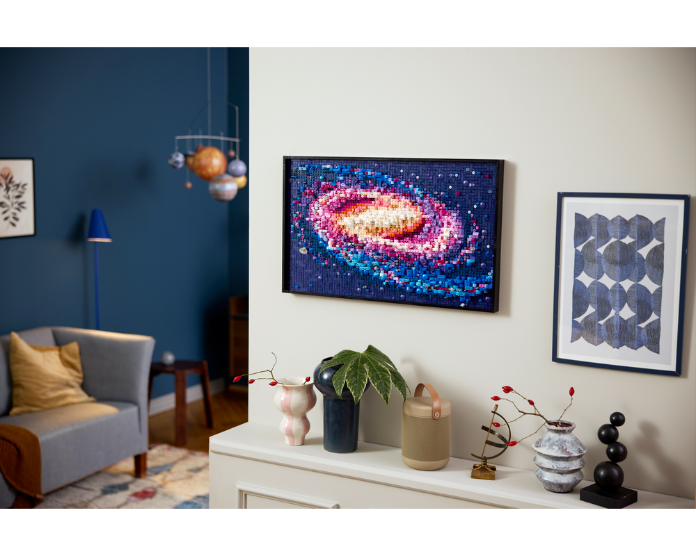 LEGO Set 31212-1 The Milky Way Galaxy (2024 LEGO Art) | Rebrickable ...