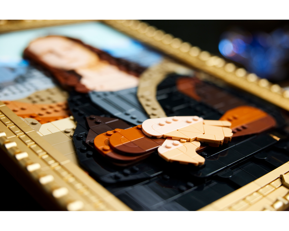 LEGO Set 31213-1 Mona Lisa (2024 LEGO Art) | Rebrickable - Build with LEGO