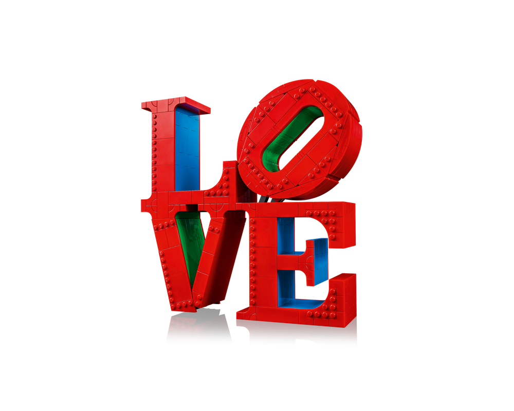 LEGO Set 31214-1 LOVE (2025 LEGO Art) | Rebrickable - Build with LEGO