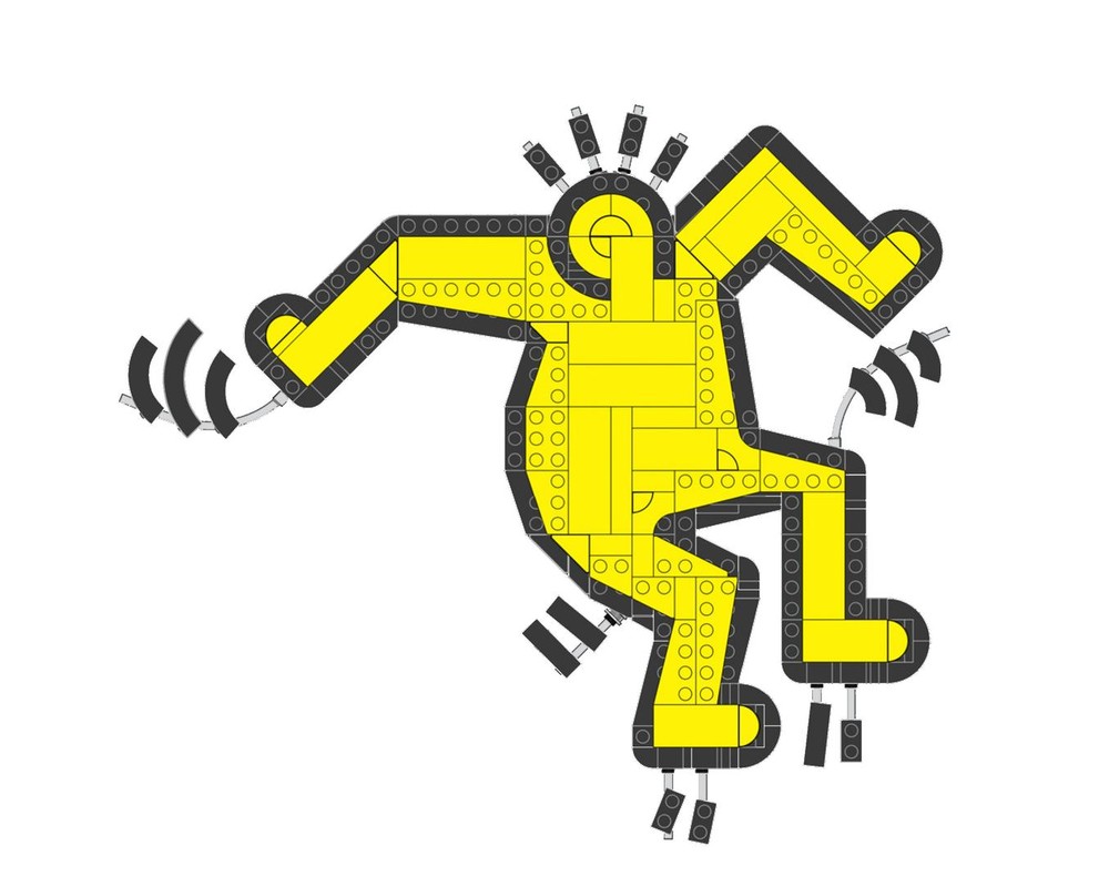 LEGO Set 31216-1-s9 Yellow Figure (2025 LEGO Art) | Rebrickable - Build ...