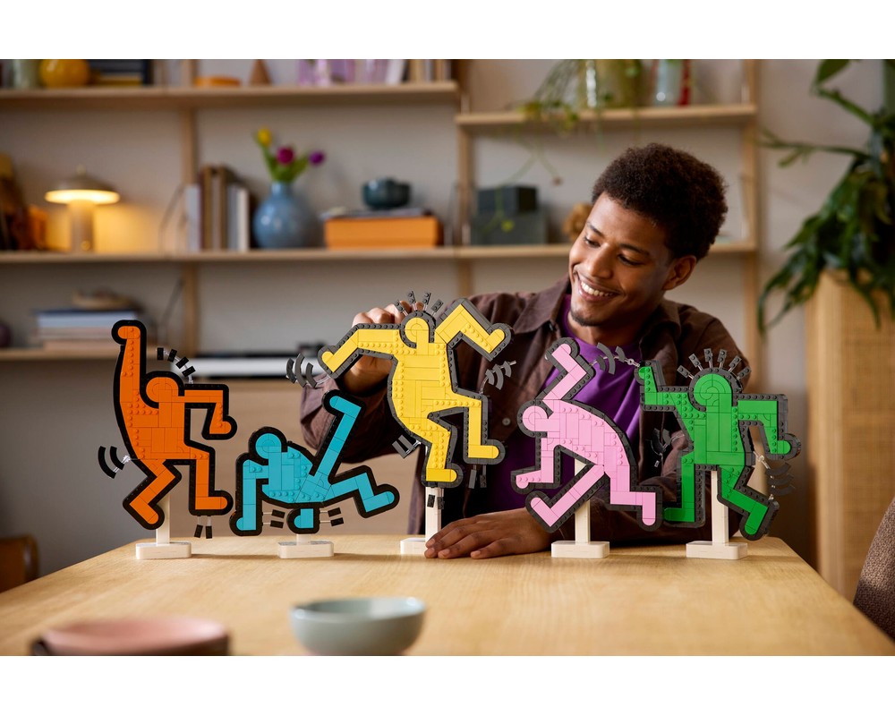 LEGO Set 31216-1 Keith Haring - Dancing Figures (2025 LEGO Art ...