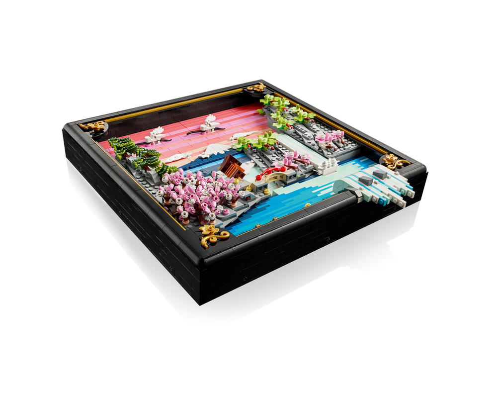 LEGO Set 31218-1 Japanese Cherry Blossom Landscape (2026 LEGO Art ...