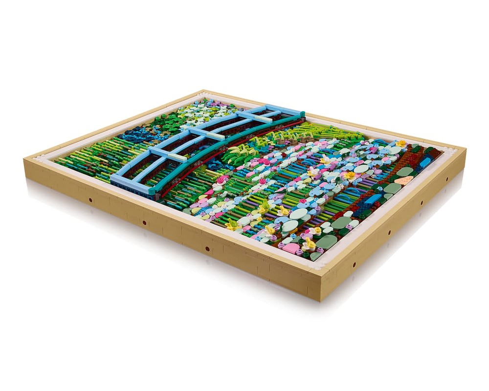 LEGO Set 31220-1 Claude Monet – Bridge over a Pond of Water Lilies ...
