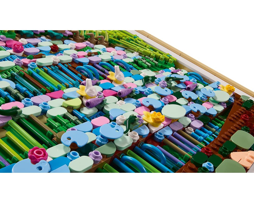 LEGO Set 31220-1 Claude Monet – Bridge over a Pond of Water Lilies ...