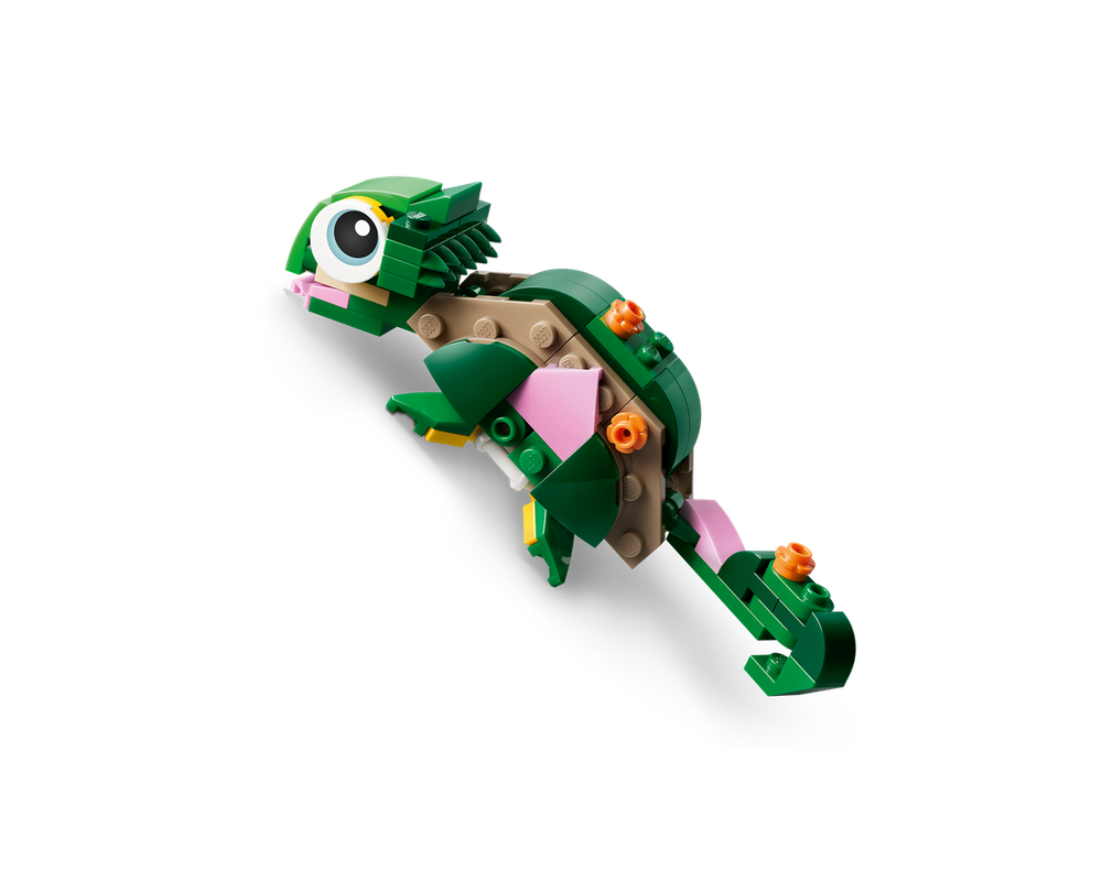 LEGO Set 31377-1 Turtle with a Water Lily Flower (2026 Creator > Creator 3-in-1) | Rebrickable ...