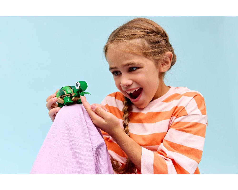 LEGO Set 31377-1 Turtle with a Water Lily Flower (2026 Creator > Creator 3-in-1) | Rebrickable ...
