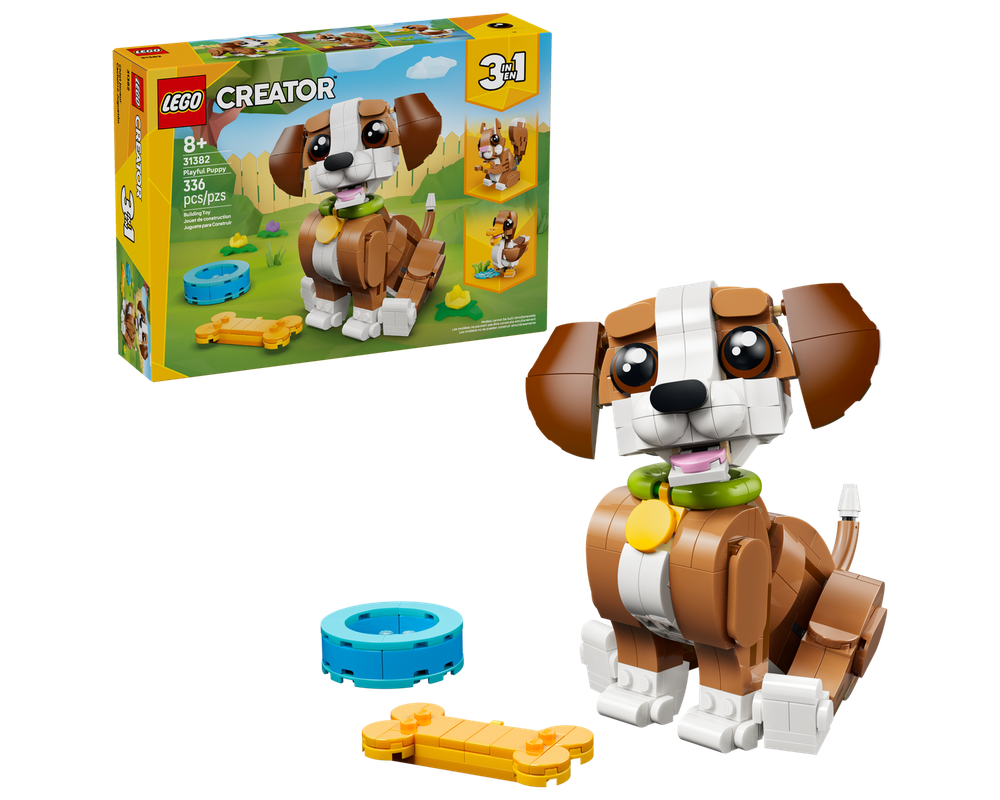 LEGO Set 31382-1 Cute Animals: Playful Puppy Dog (2026 Creator ...