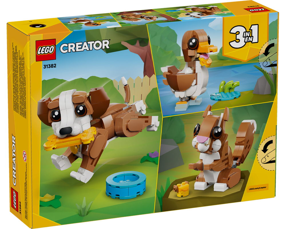 LEGO Set 31382-1 Cute Animals: Playful Puppy Dog (2026 Creator ...