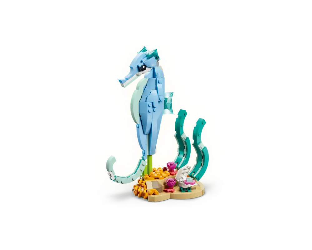 LEGO Set 31385-1-b2 Seahorse (2026 Creator > Creator 3-in-1 ...