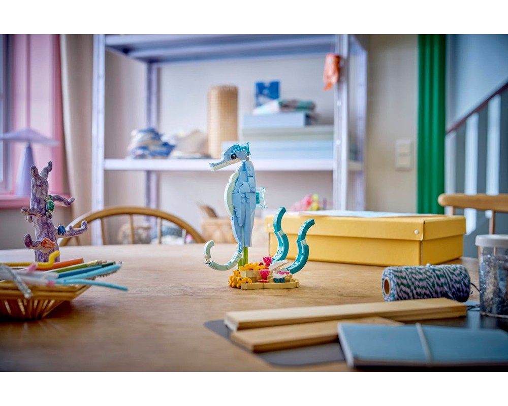 LEGO Set 31385-1 Sea Animals: Beautiful Dolphins (2026 Creator > Creator 3-in-1) | Rebrickable ...