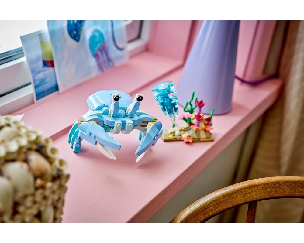 LEGO Set 31385-1 Sea Animals: Beautiful Dolphins (2026 Creator ...