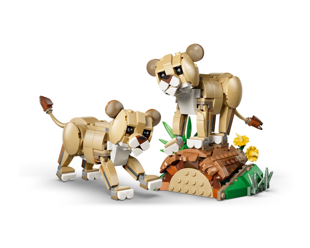 LEGO Set 31386-1 Wild Animals: Majestic Lion (2026 Creator > Creator 3 ...