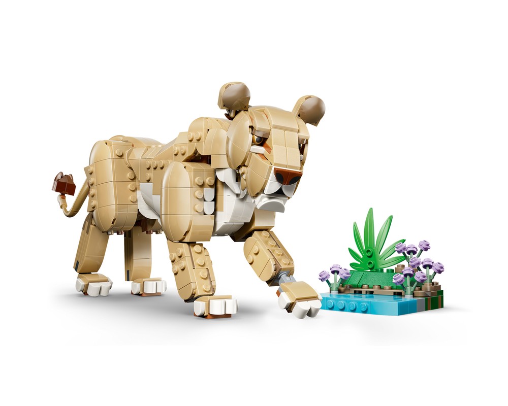 LEGO Set 31386-1 Wild Animals: Majestic Lion (2026 Creator > Creator 3 ...