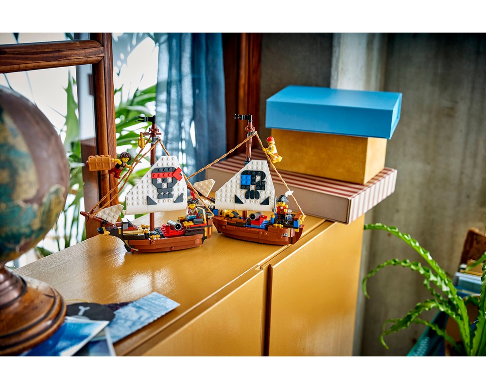 LEGO Set 31387-1 Iconic Pirate Ship (2026 Creator > Creator 3-in-1 ...