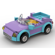 LEGO Set 3183-1 Stephanie's Cool Convertible (2012 Friends ...