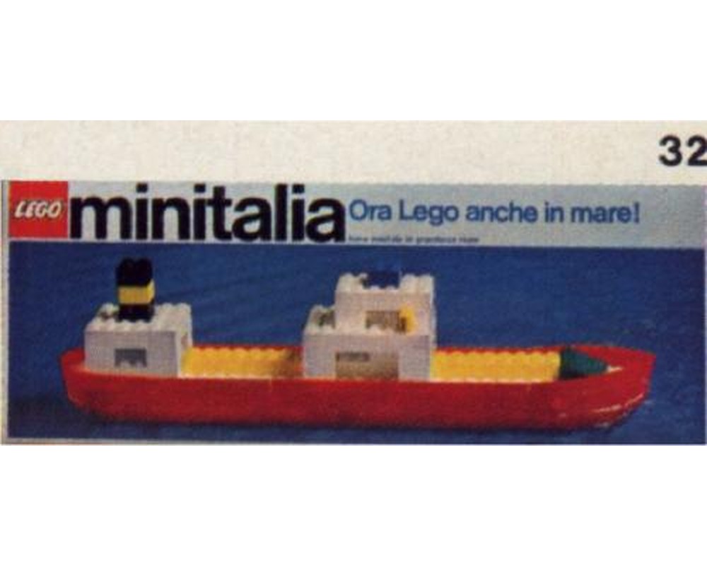 LEGO Set 32-2 Large Ship Set (1973 Minitalia) | Rebrickable - Build ...