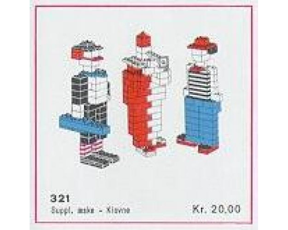 LEGO Set 321-1 Clowns (1965 System) | Rebrickable - Build with LEGO