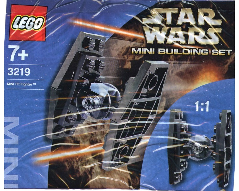 LEGO Set 3219-1 MINI TIE Fighter (2002 Star Wars) | Rebrickable - Build ...