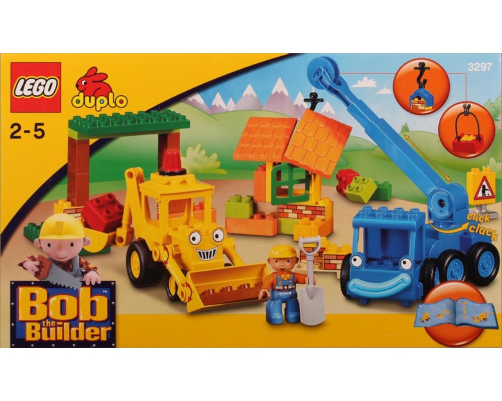 LEGO Set 3297-1 Scoop and Lofty at the Building Yard (2005 Duplo > Bob ...