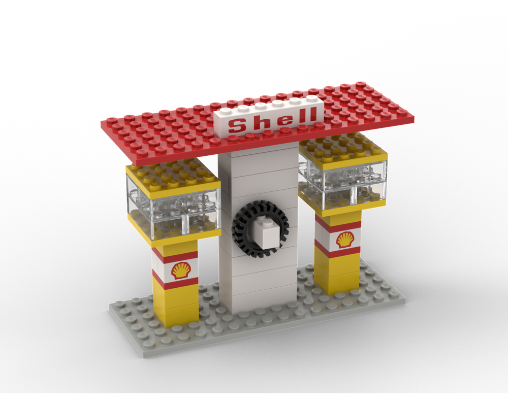 LEGO Set 330-2-s1 Fuel Pumps (1978 Building Set with People ...