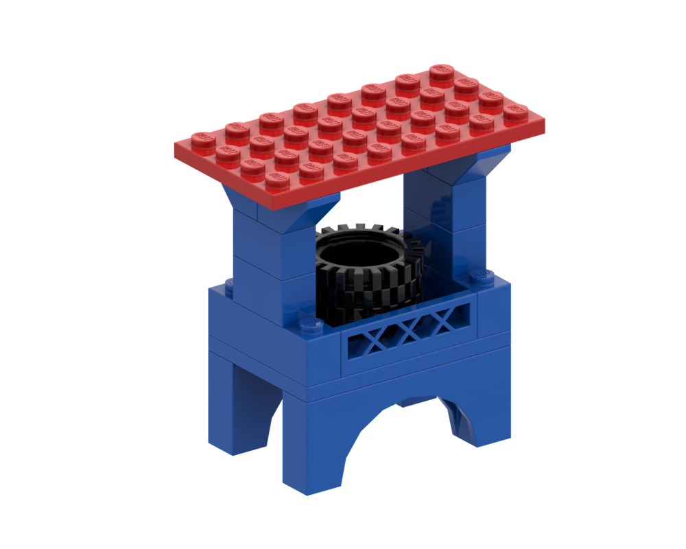 LEGO Set 330-2-s9 Tyre Storage (1978 Building Set with People ...