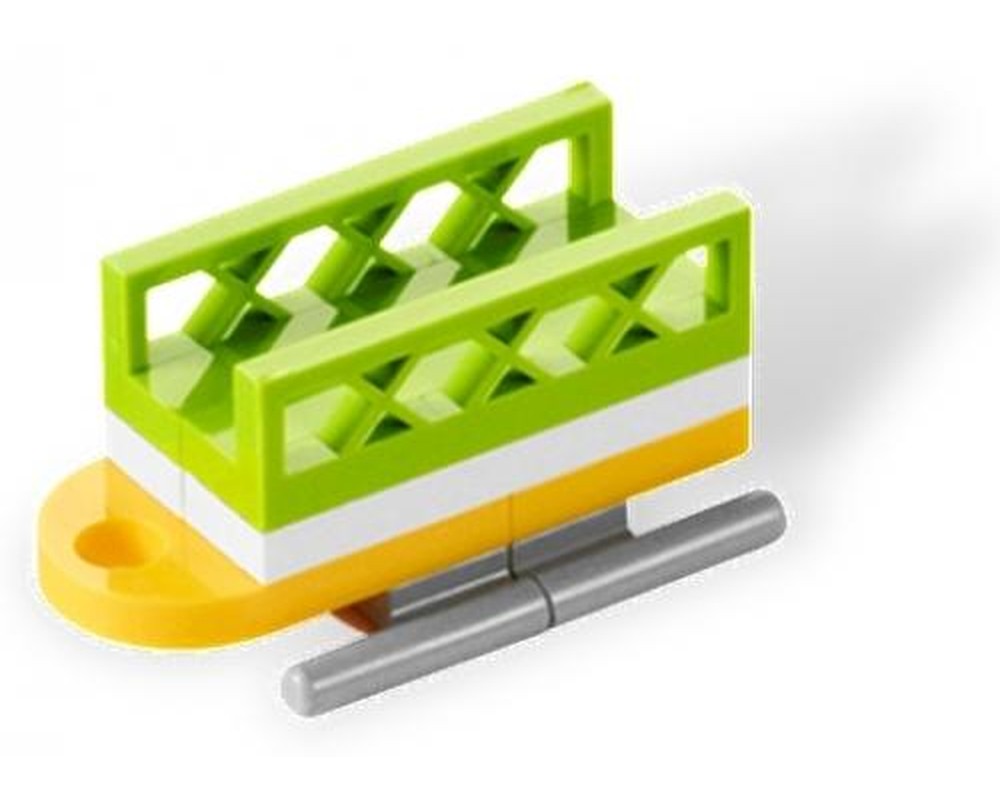 LEGO Set 3316-1-s15 2012 - Day 15: Sled Trailer #2 (2012 Seasonal ...