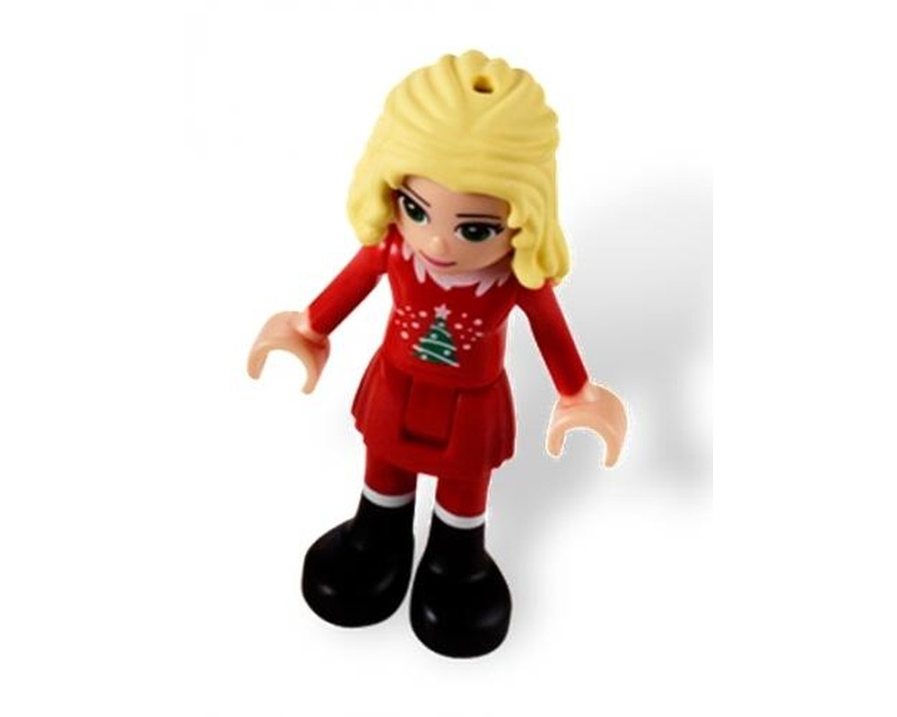 LEGO Set 3316-1-s6 2012 - Day 6: Christina, Red Christmas Outfit (2012 ...