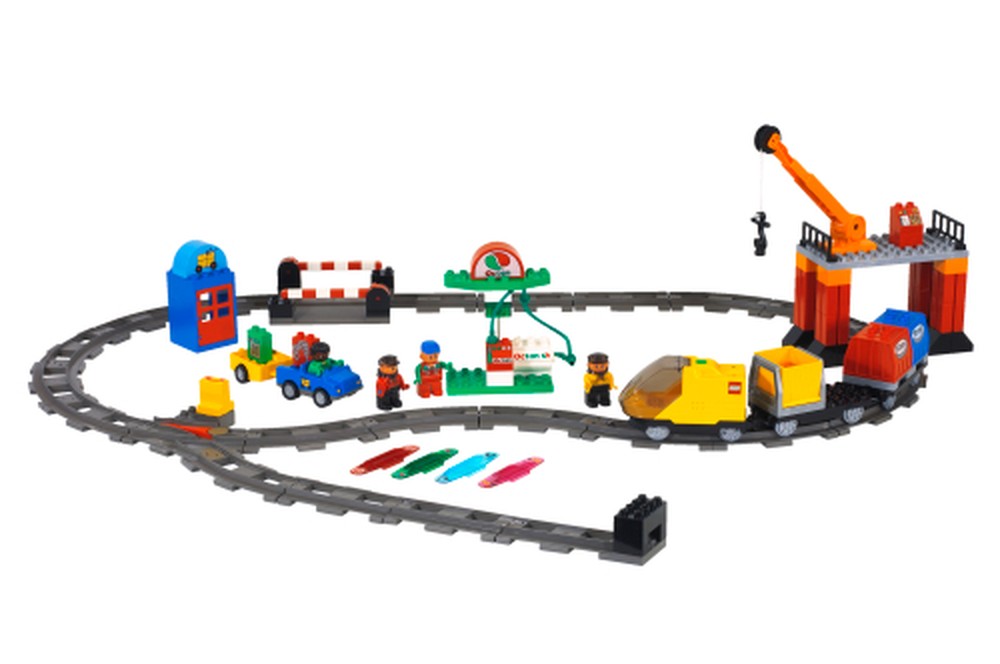 LEGO Set 3325-1 Intelligent Train Deluxe Set (Explore) (2002 Duplo ...