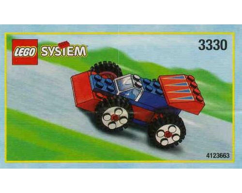 LEGO Set 3330-1 Racing Car (1998 Universal Building Set > Basic ...