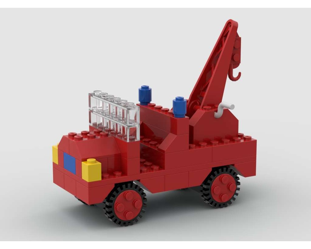 LEGO Set 340-2-s3 Tow Truck (1978 Building Set with People) | Rebrickable - Build with LEGO