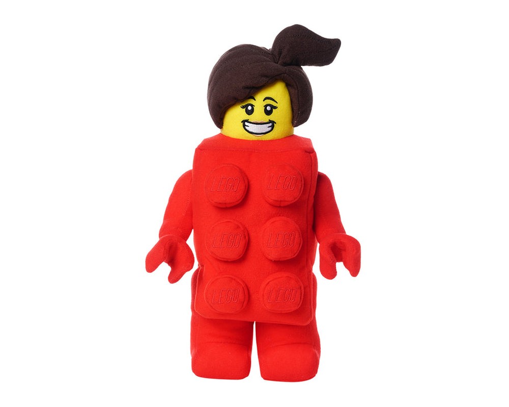 LEGO Set 342160-1 Brick Suit Girl Minifigure Plush (2022 Gear > Plush ...