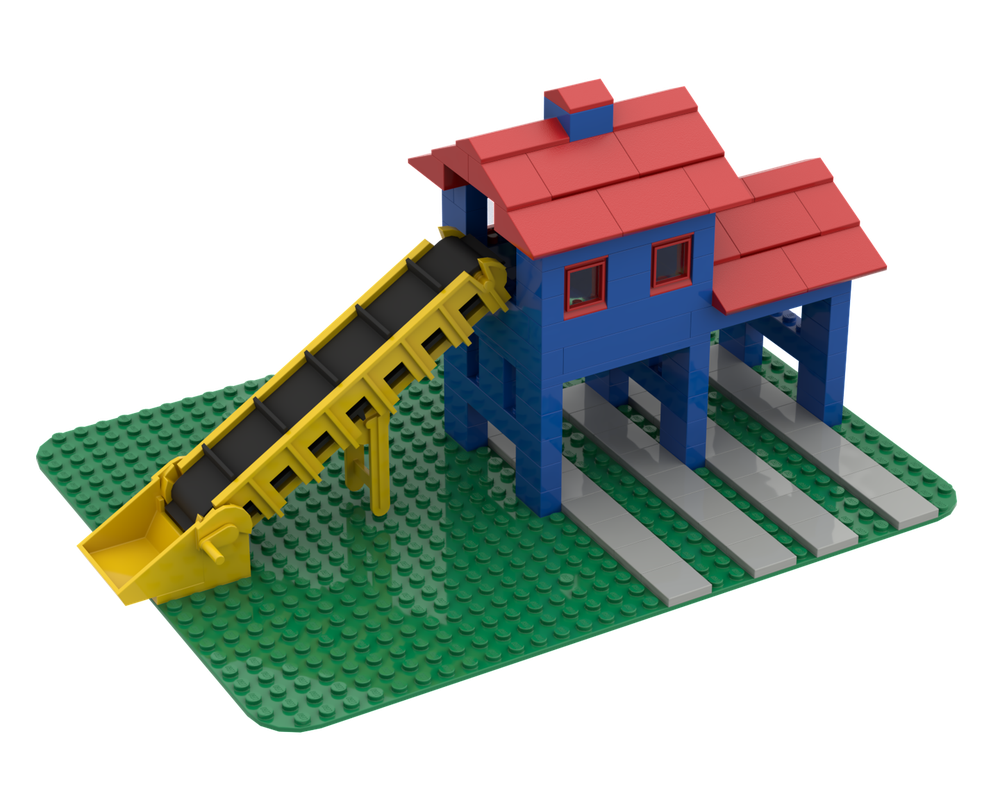 LEGO Set 351-1-s2 Hopper Loader (1971 Legoland > Construction ...