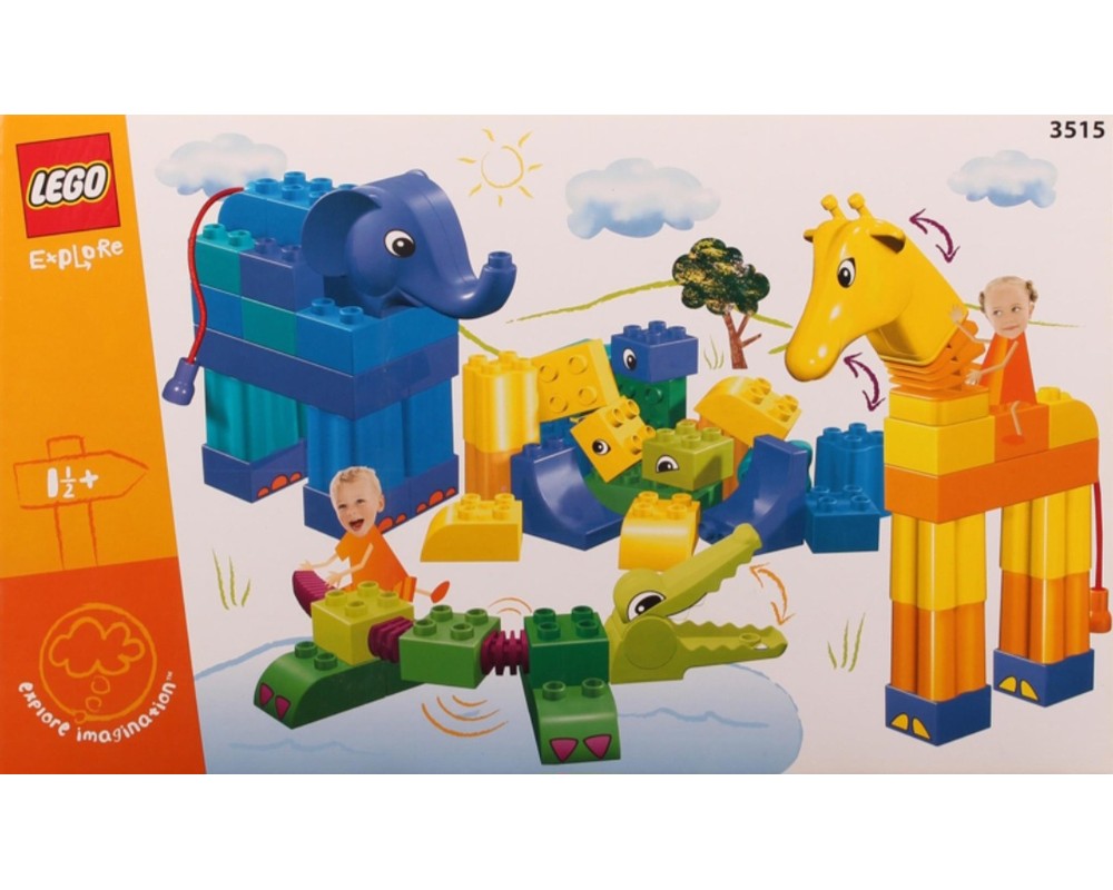 LEGO Set 3515-1 African Adventures (2003 Duplo > Basic Set ...