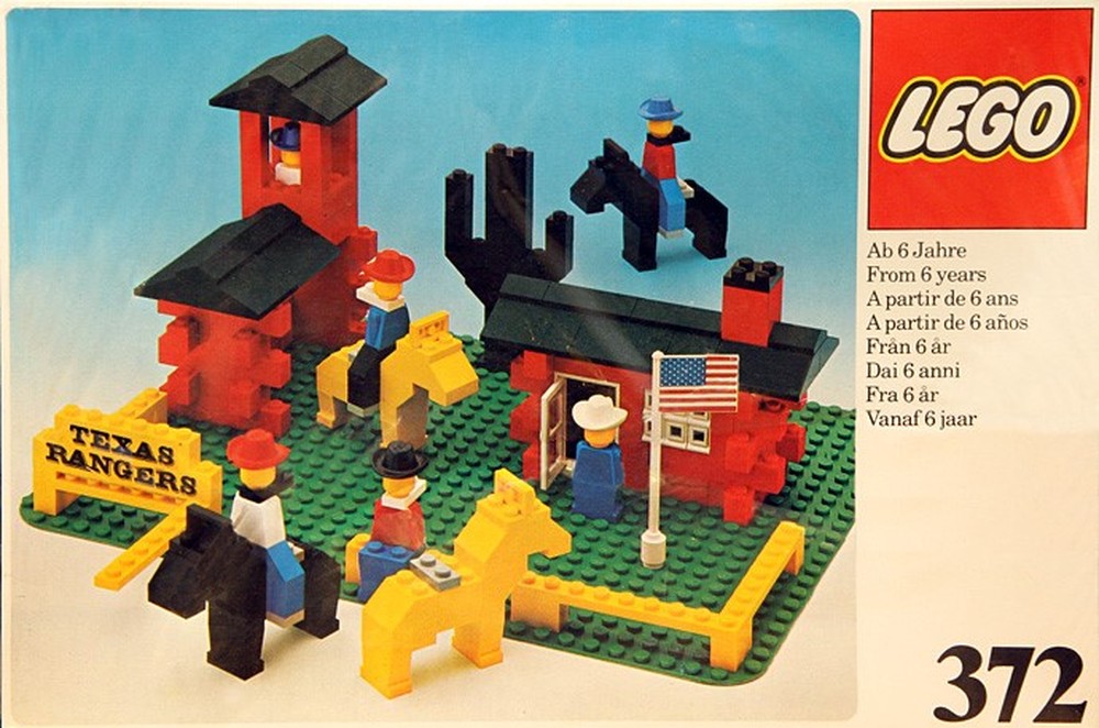 LEGO Set 372-1 Texas Rangers (1977 Legoland > Western) | Rebrickable ...