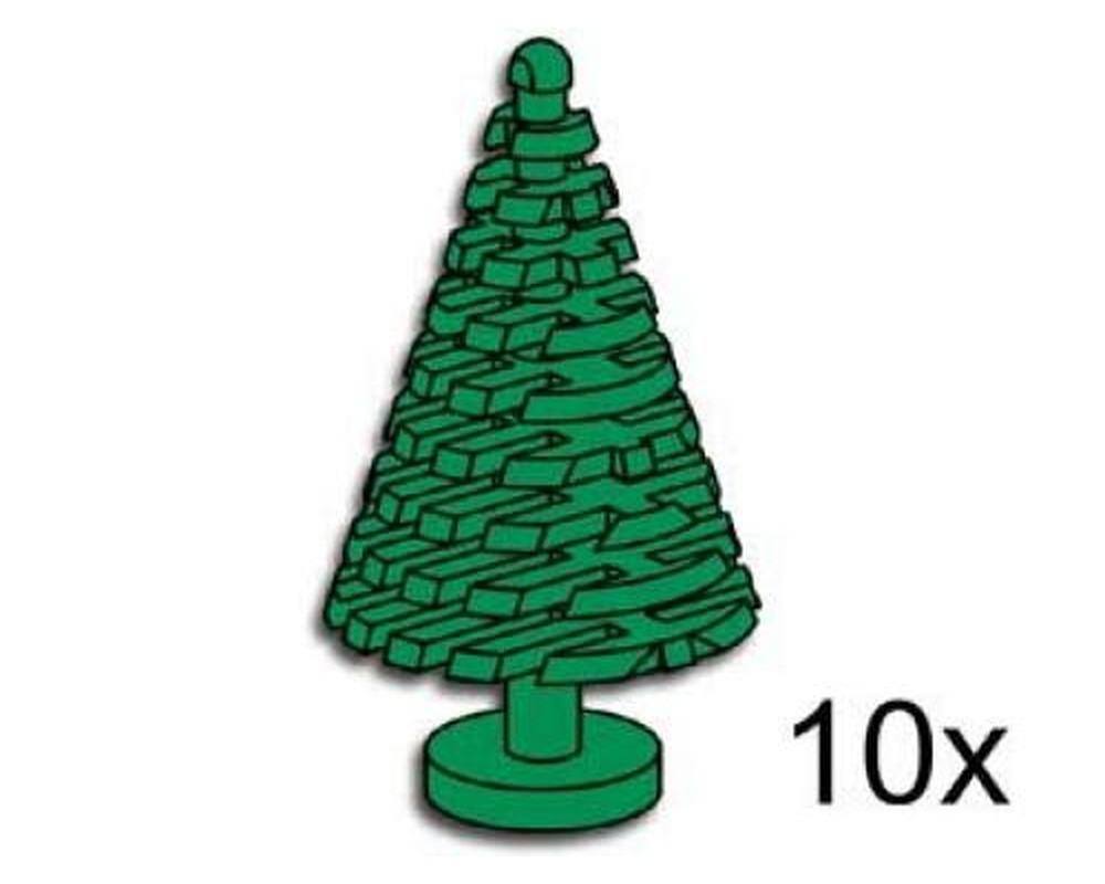 LEGO Set 3738-1 Large Spruce Trees (2000 Bulk Bricks) | Rebrickable ...