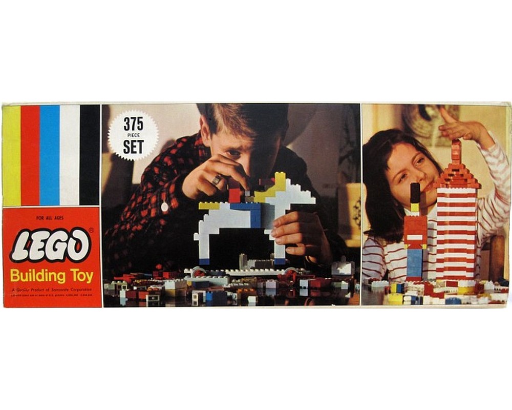 LEGO Set 375-1 Deluxe Basic Set (1966 System > Samsonite) | Rebrickable ...