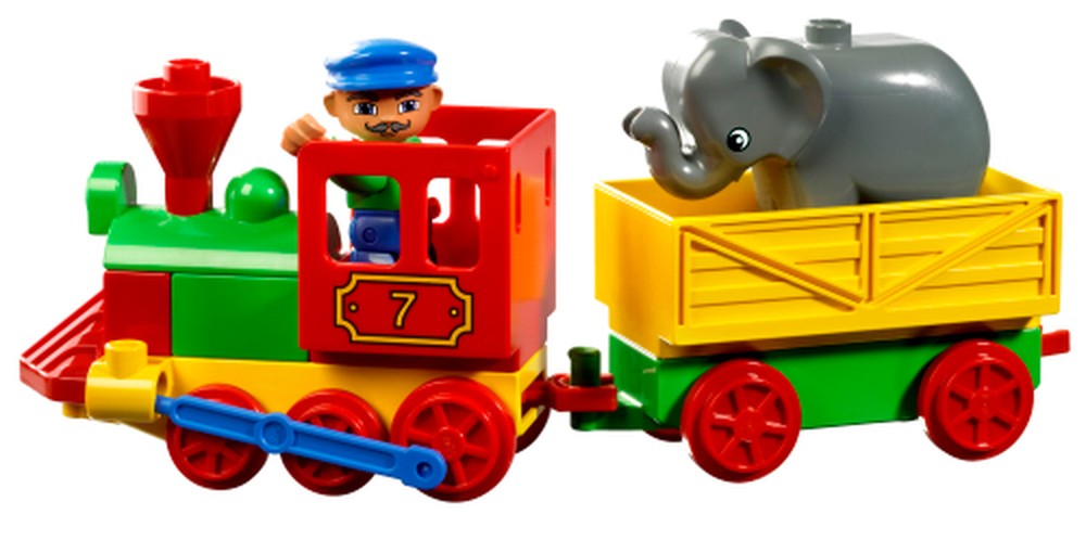 LEGO Set 3770-1 My First Train (2005 Duplo > Trains) | Rebrickable ...