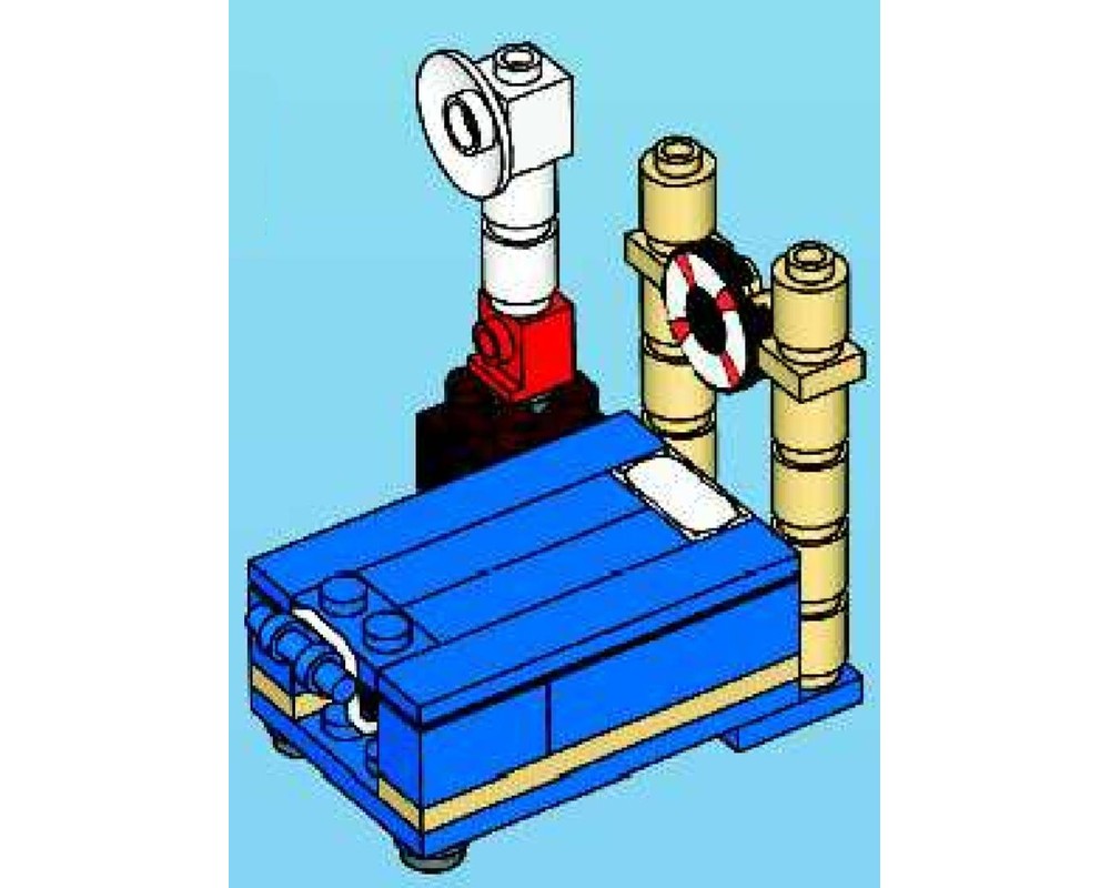 LEGO Set 3827-1-s7 Bed (2006 SpongeBob SquarePants) | Rebrickable ...