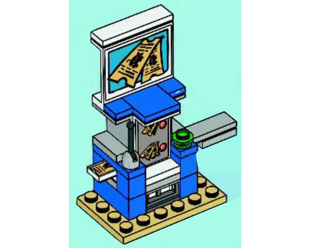 LEGO Set 3830-1-s1 Ticket Booth (2008 SpongeBob SquarePants ...