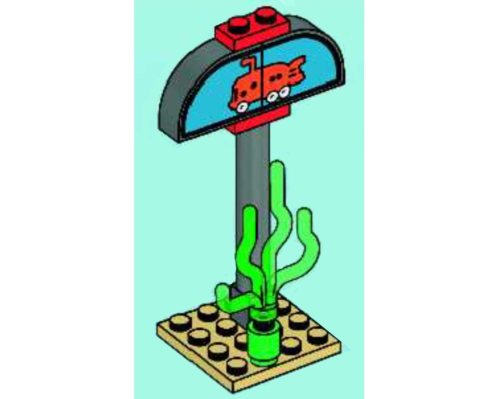 LEGO Set 3830-1-s2 Bus Stop (2008 SpongeBob SquarePants) | Rebrickable ...