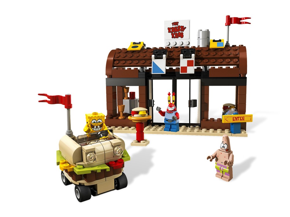 Lego Set 3833 1 Krusty Krab Adventures 2009 Spongebob Squarepants Rebrickable Build With Lego