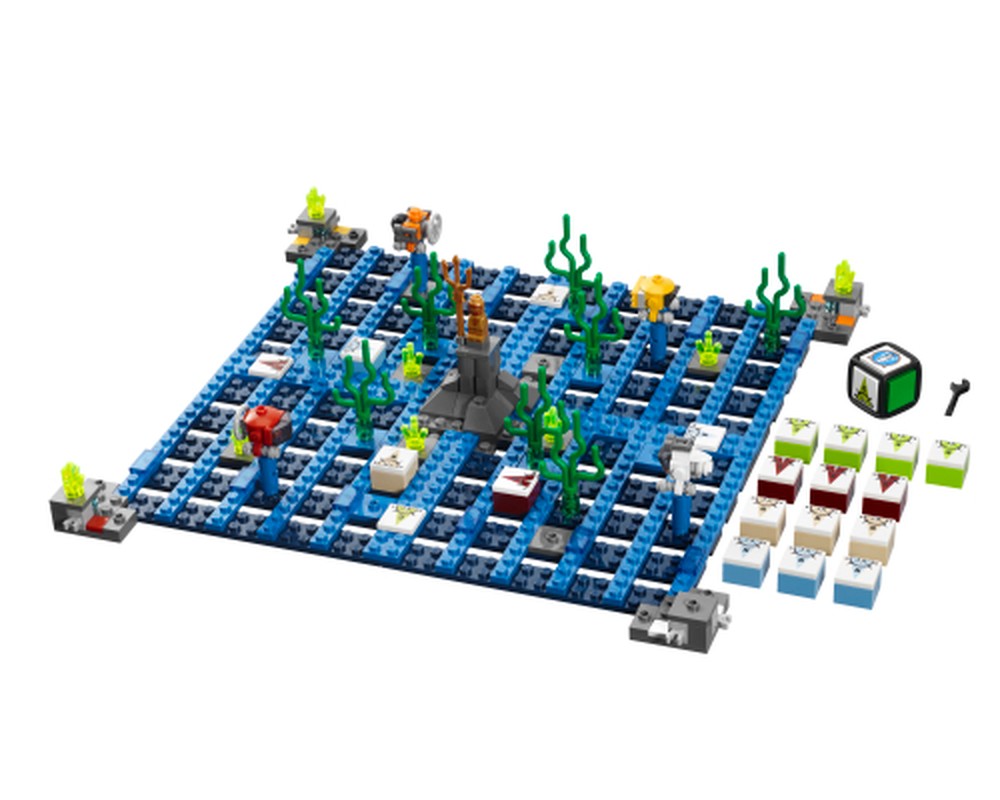 LEGO Set 3851-1 Atlantis Treasure (2010 Games) | Rebrickable - Build ...