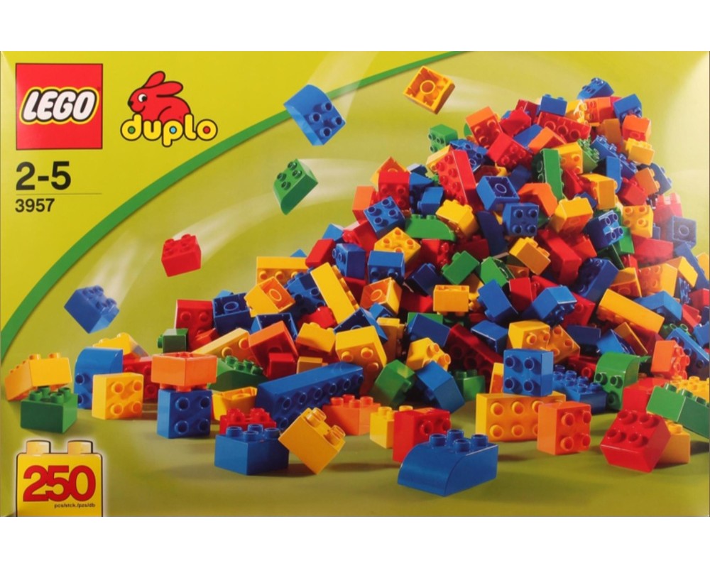 LEGO Set 3957-1 Basic Bricks 250 pcs (2005 Duplo) | Rebrickable - Build ...