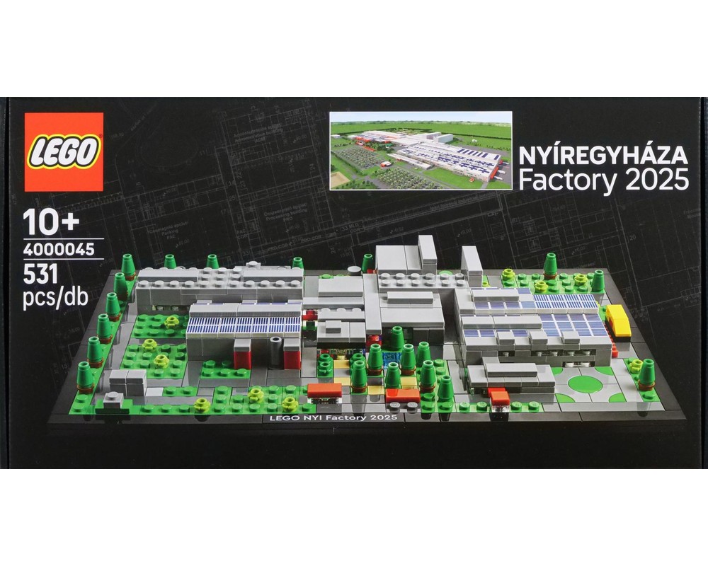 LEGO Set 4000045-1 Nyíregyháza 2025 Factory (2025 LEGO Exclusive ...